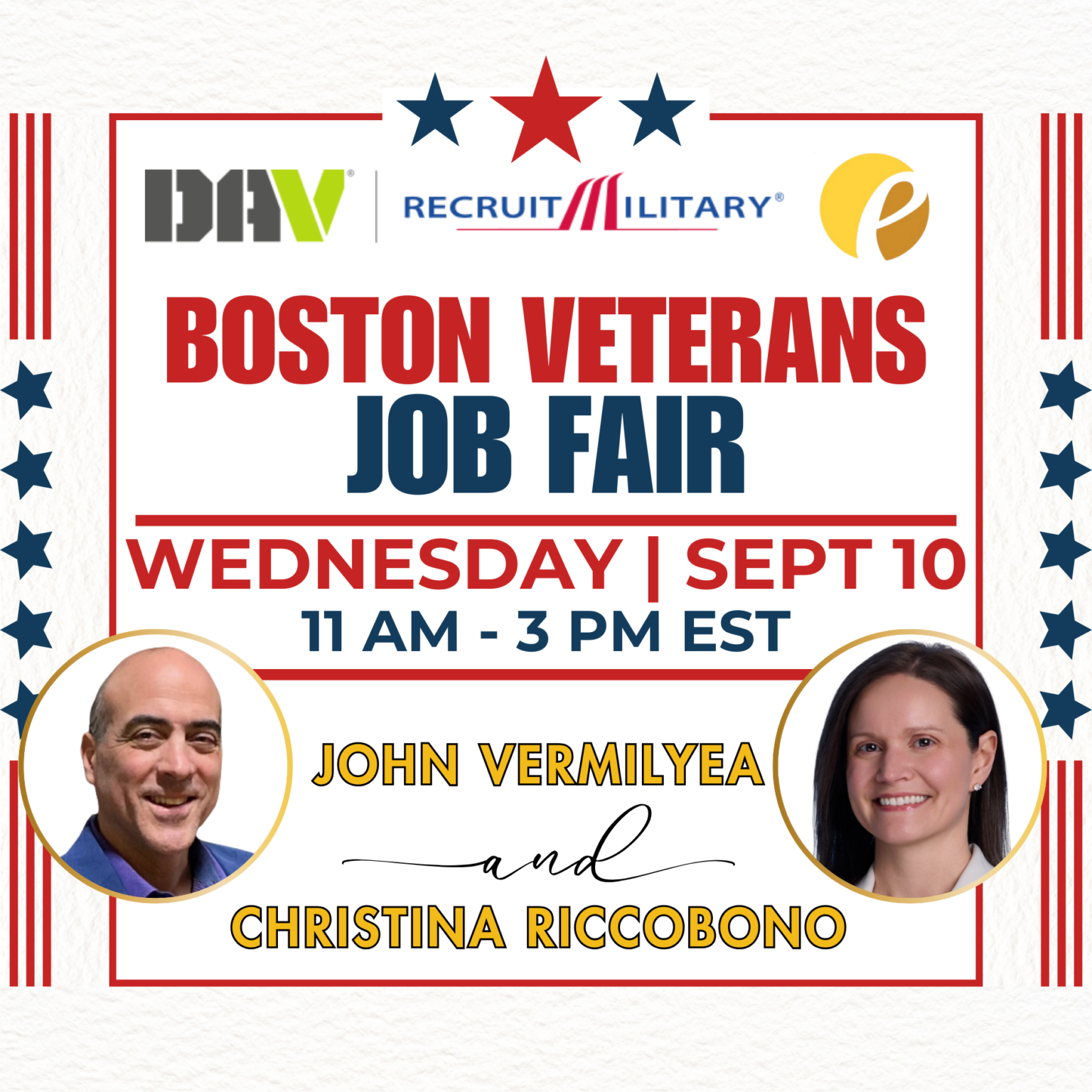 Boston Veterans Job Fair – John Vermilyea